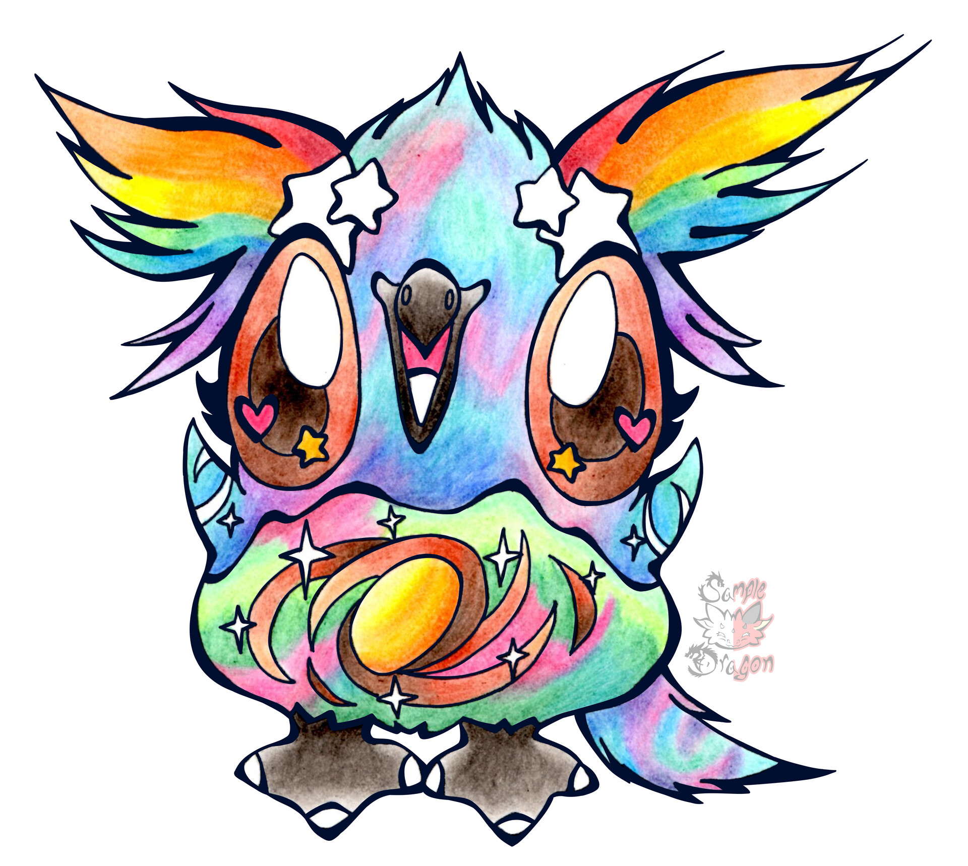 rockhopper penguin coloring page