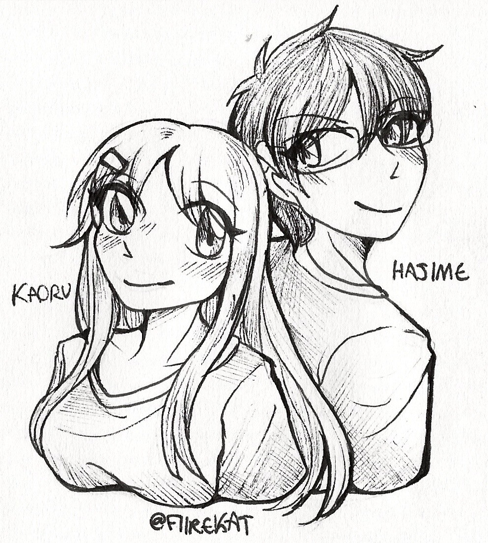 ArtStation - Kaoru and Hajime