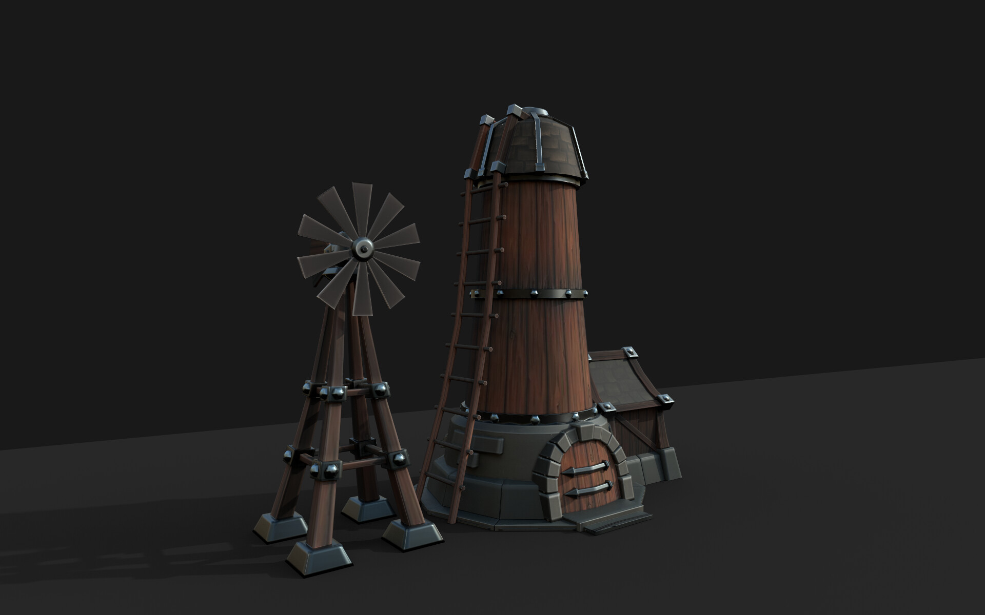 ArtStation - Watchtower Stylized