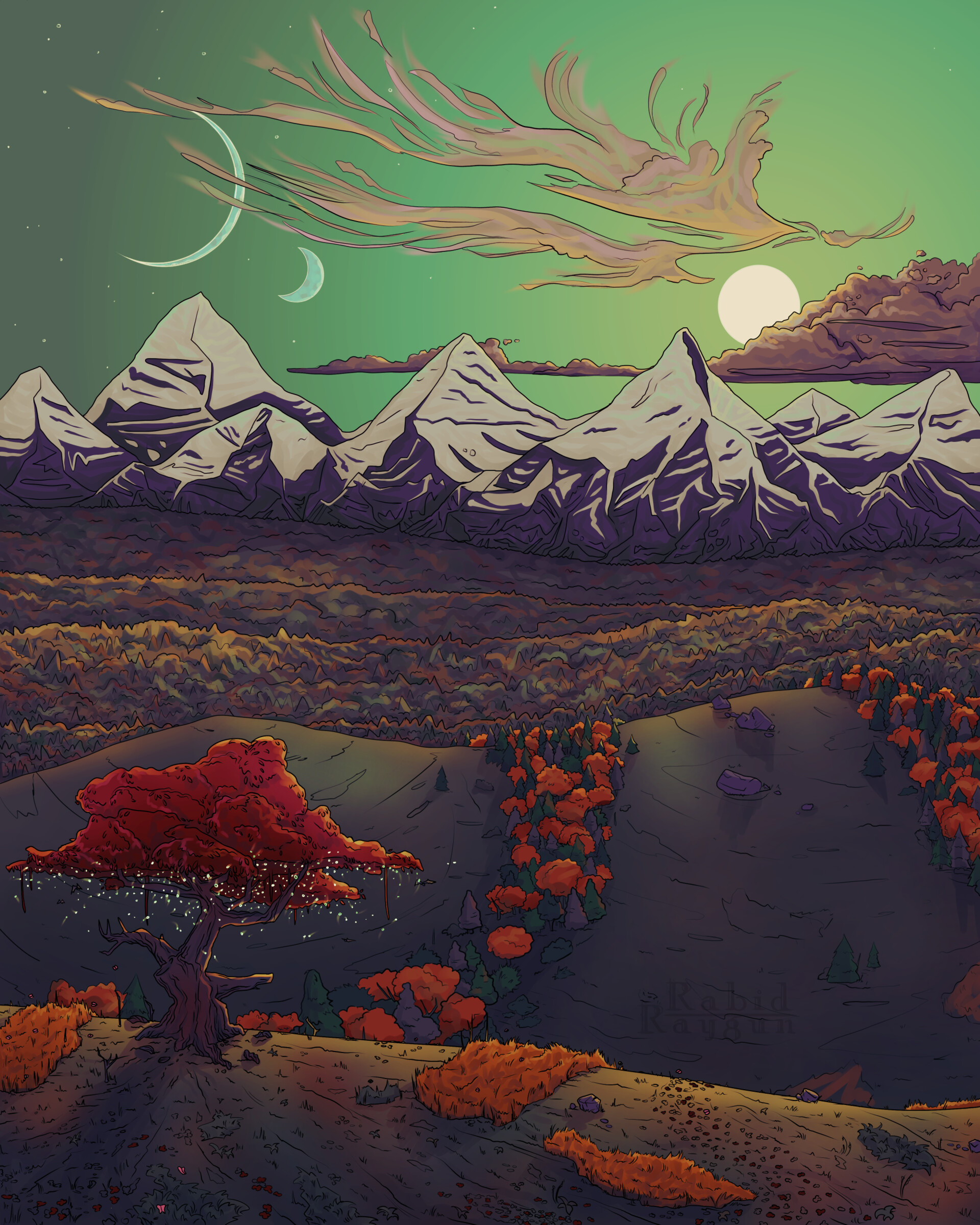 ArtStation - Landscape practice