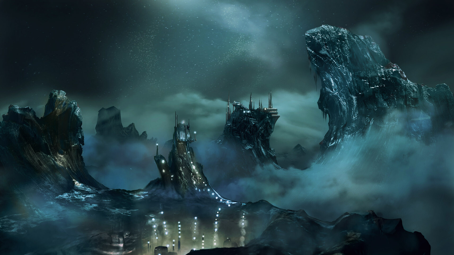 ArtStation - Alien Outpost