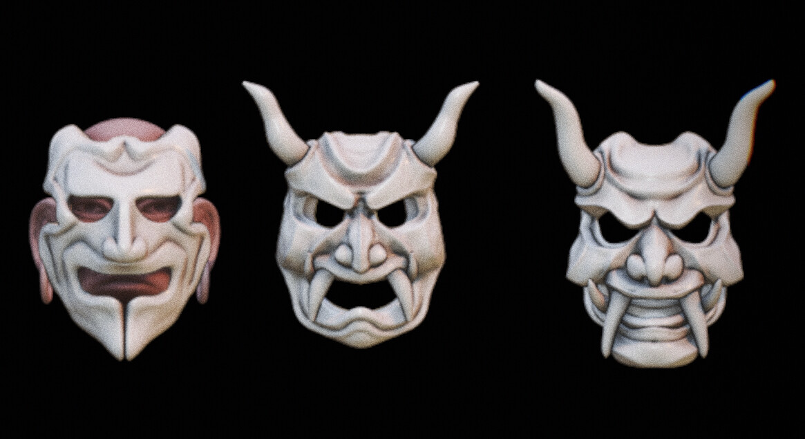 ArtStation - Masks concept