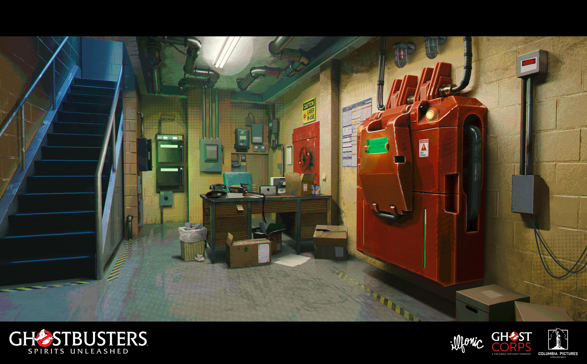 Andy Walsh - Ghostbusters - Spirits Unleashed Concept Art #1