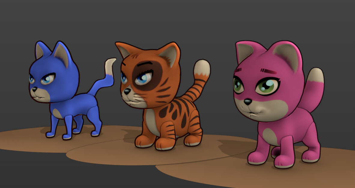 Jiovanie Velazquez, Digital Game Artist - Kitty Customization