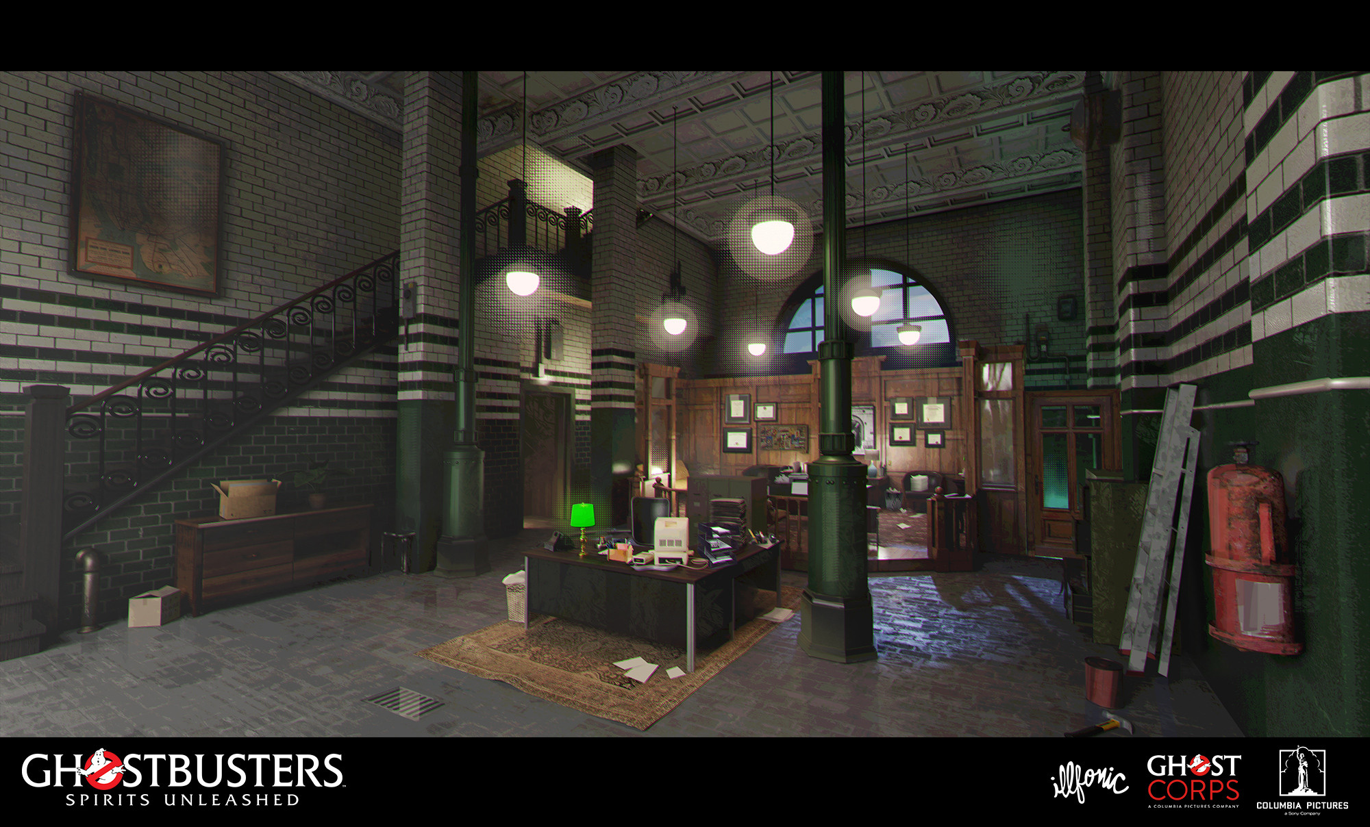 Andy Walsh - Ghostbusters - Spirits Unleashed Concept Art #1