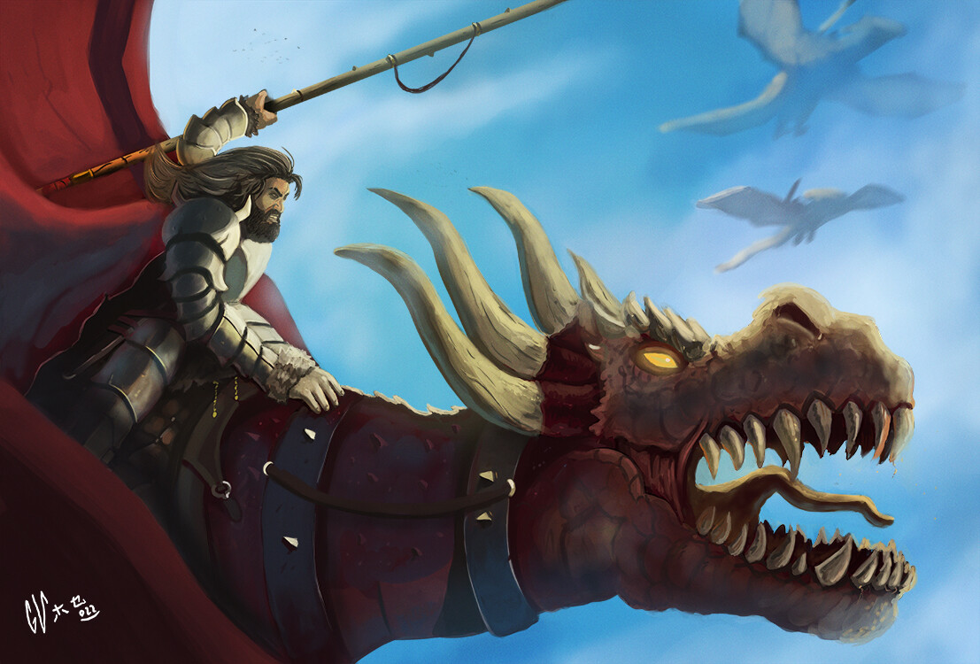ArtStation - Dragon Rider