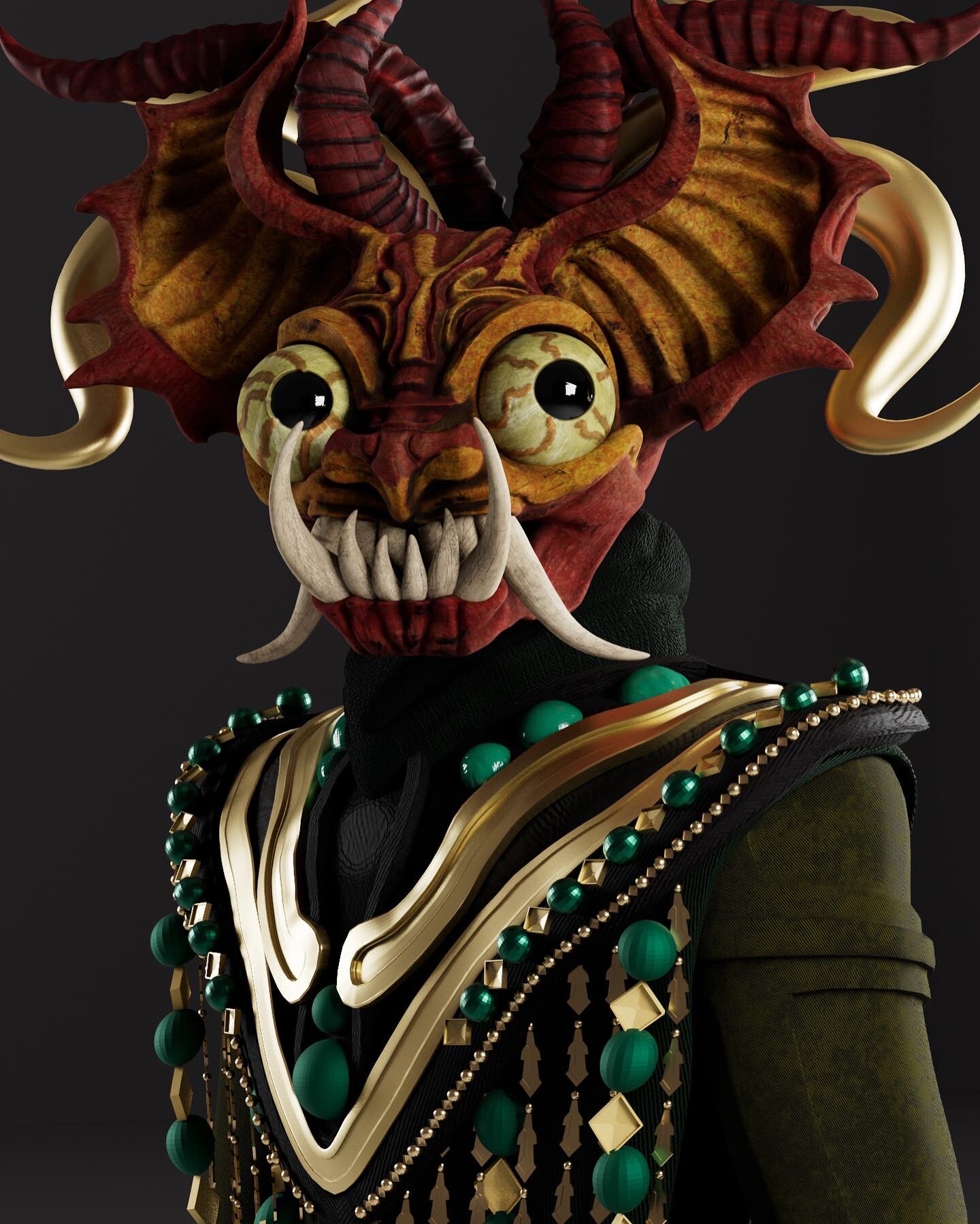 ArtStation - Supay: The demon god of mitology incaica.