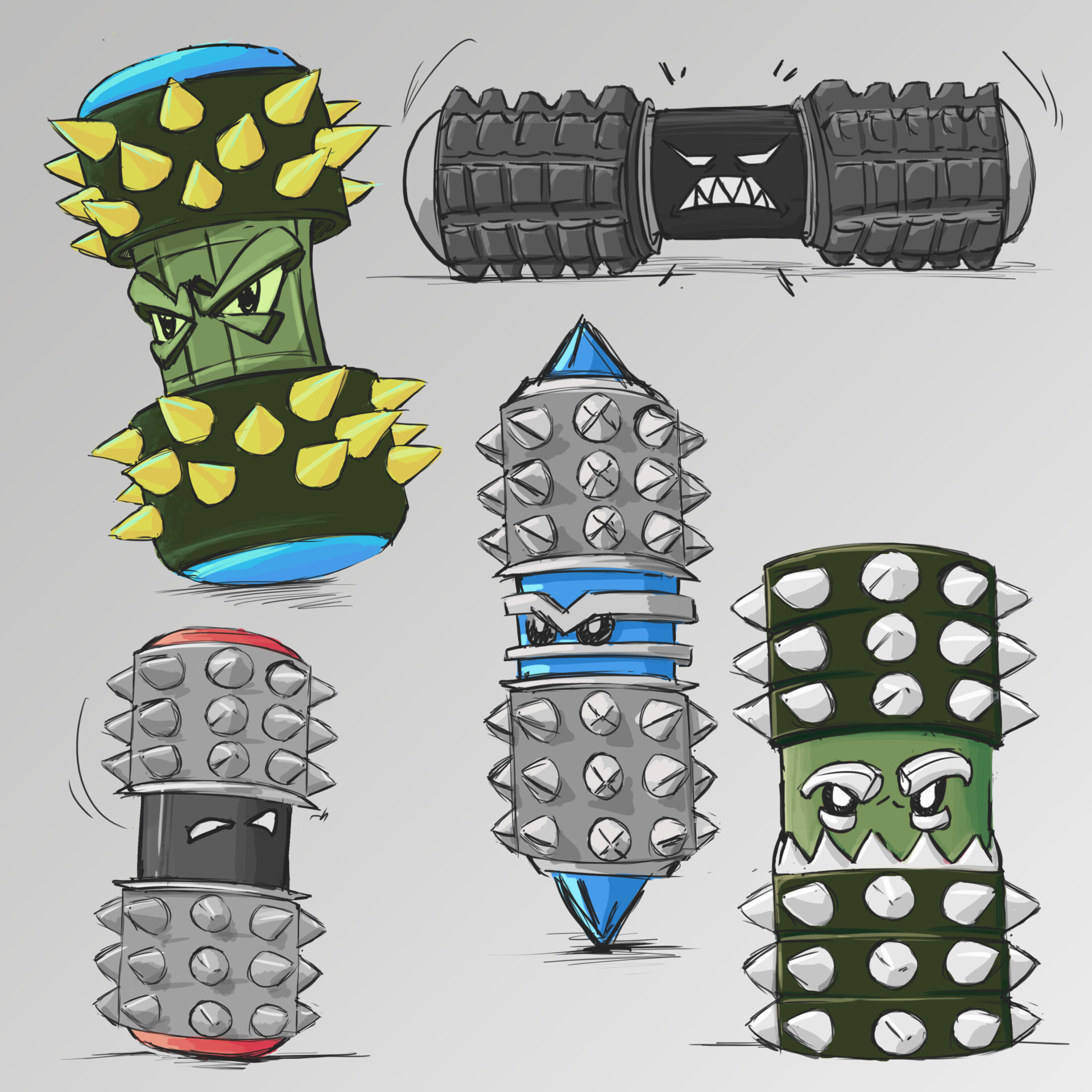 ArtStation - Enemy Concepts