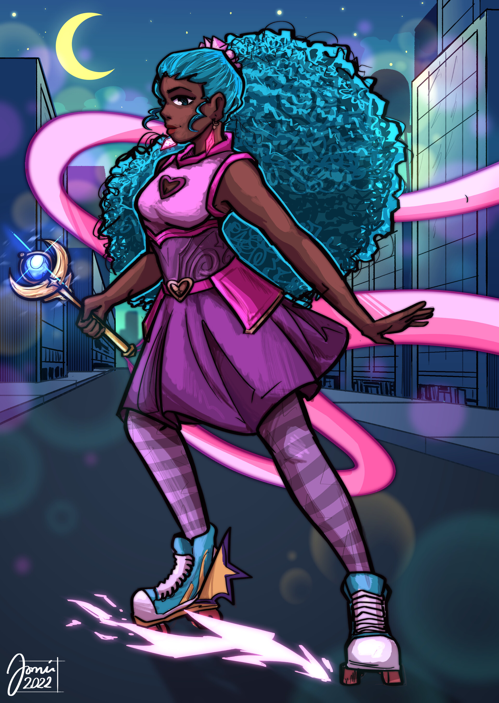 ArtStation - Felicity, the magical Girl 💫