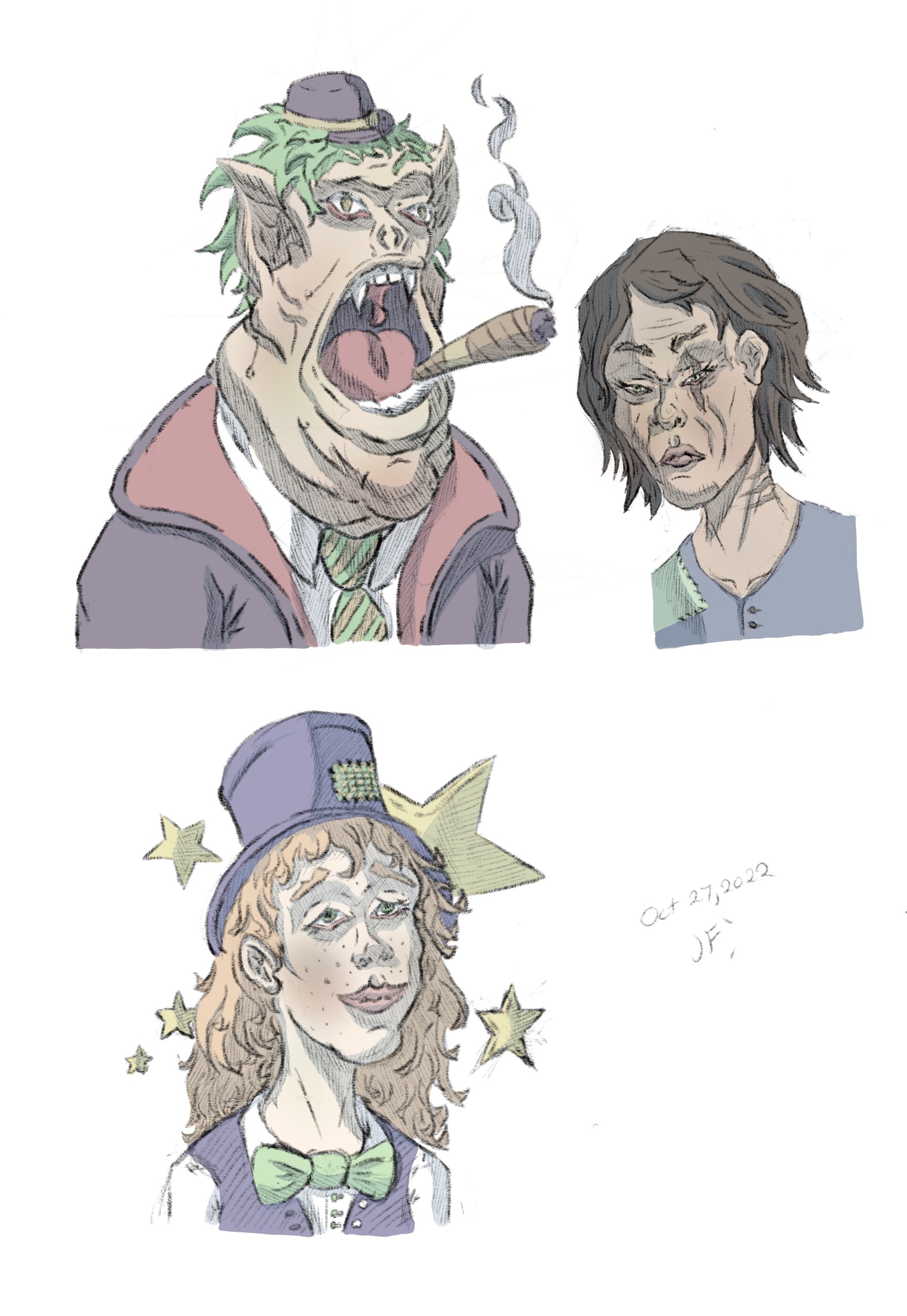 Jesse - Sketches October 27, 2022