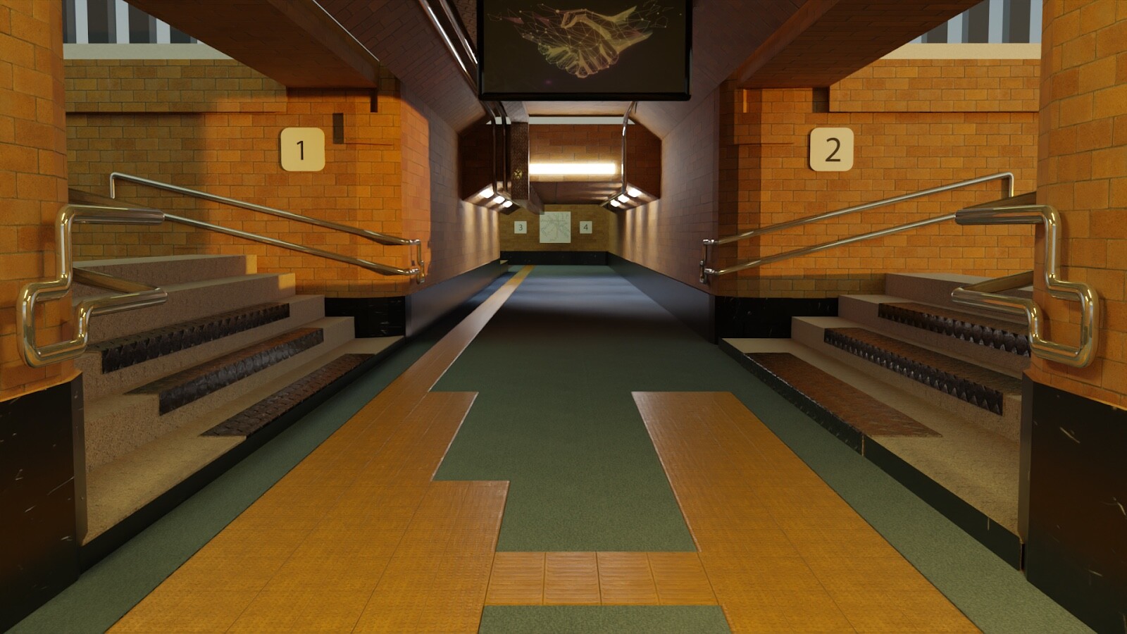 ArtStation - How i wanted Subway to Look.