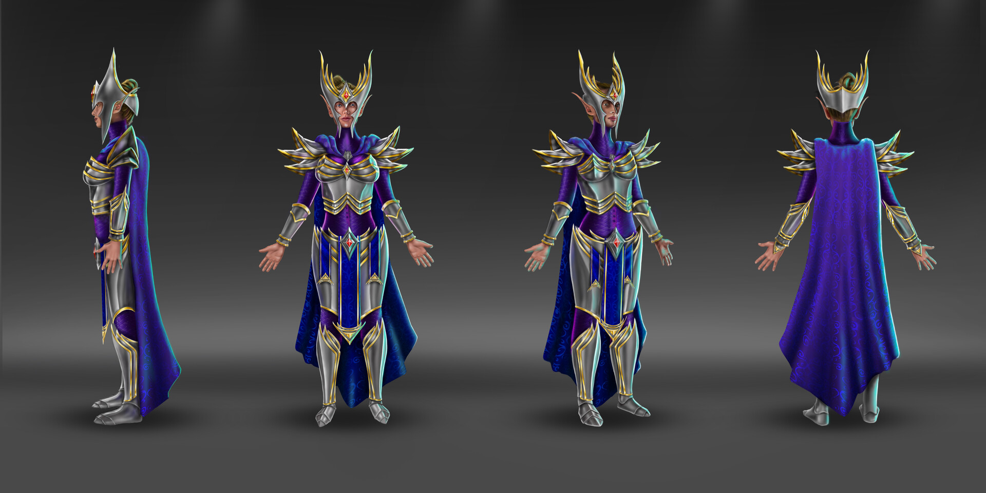 ArtStation - Fantasy Elf Warrior