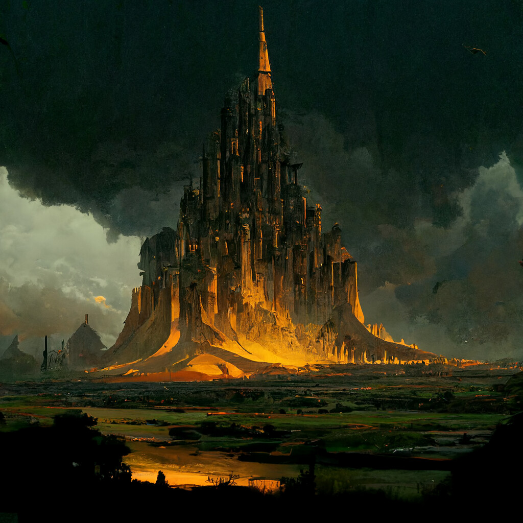 ArtStation - Medieval city concept