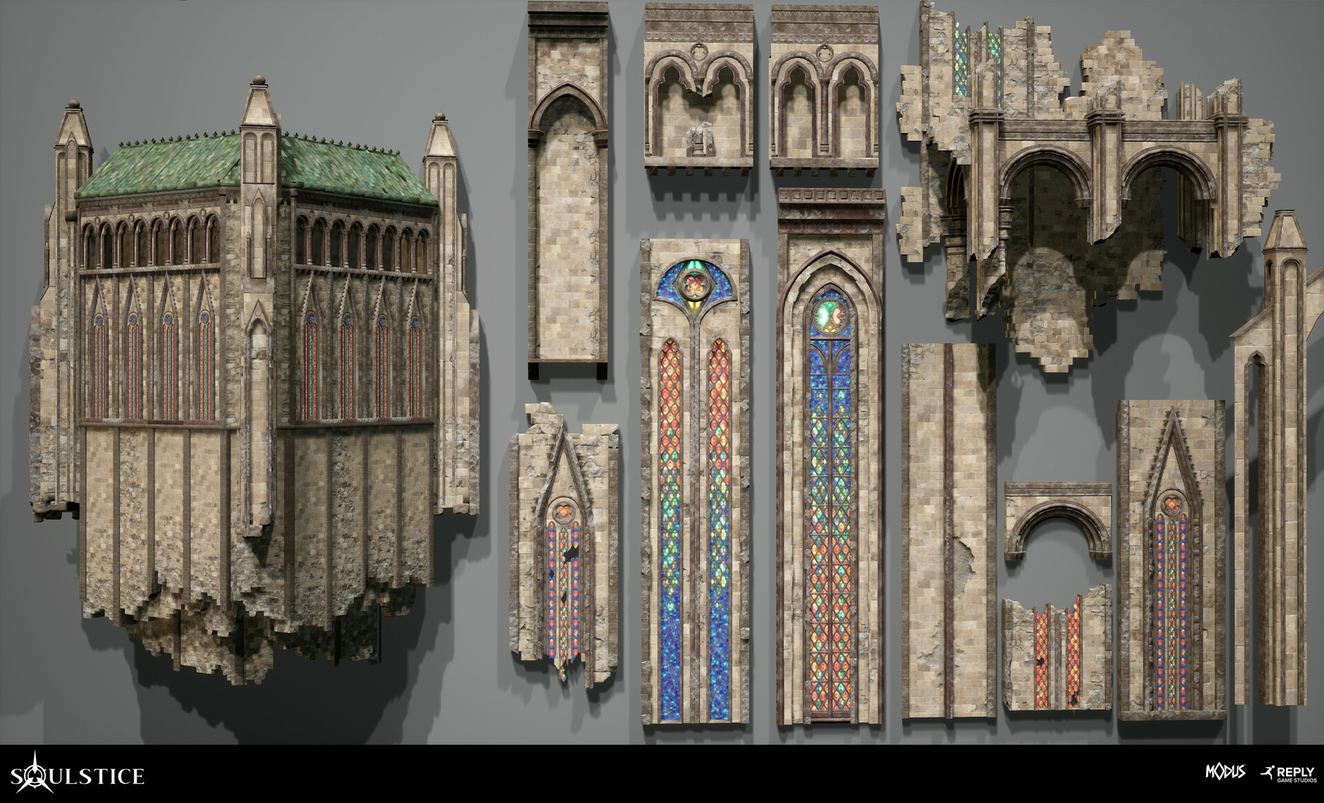 Filippo Cicchella - Soulstice- Grand Stairs/Cathedral Props