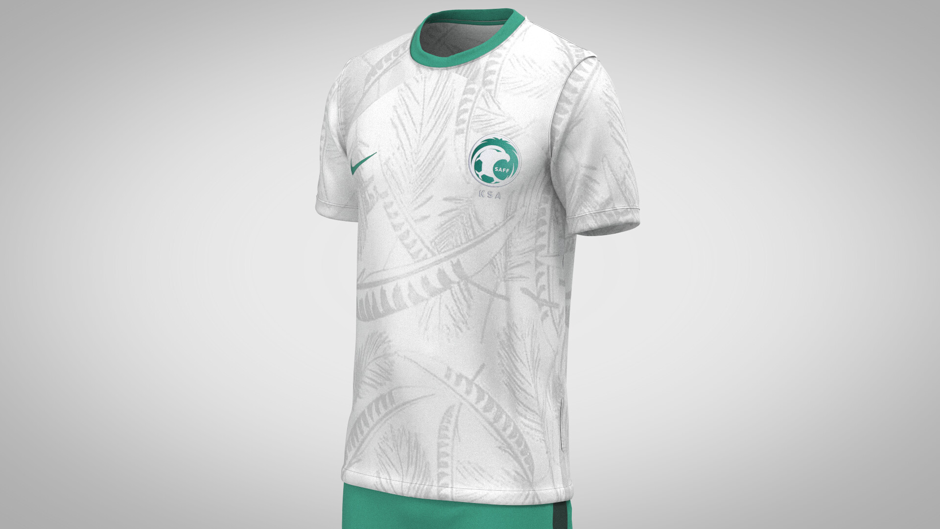 CG Artist and Fashion Creator - KSA 22 AWAY & Home JERSEY WORLD CUP 2022