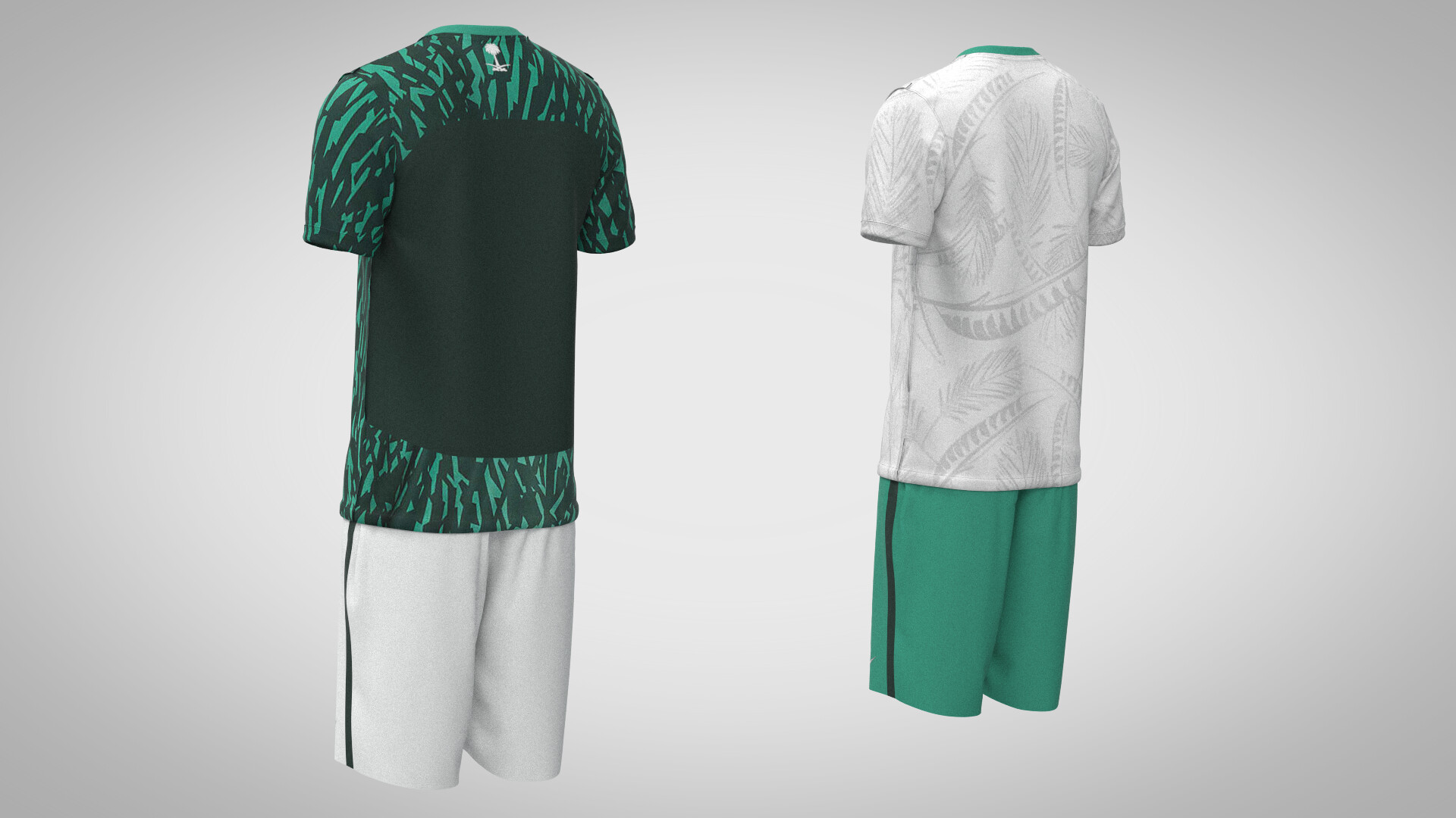 CG Artist and Fashion Creator - KSA 22 AWAY & Home JERSEY WORLD CUP 2022