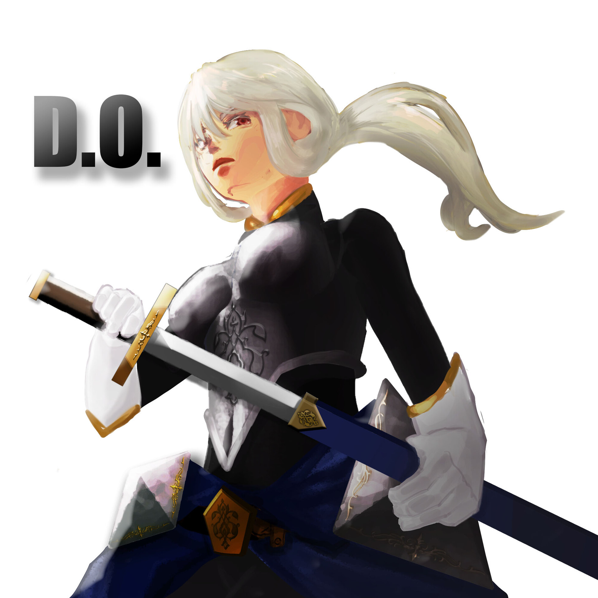 ArtStation - a female knight Personal work