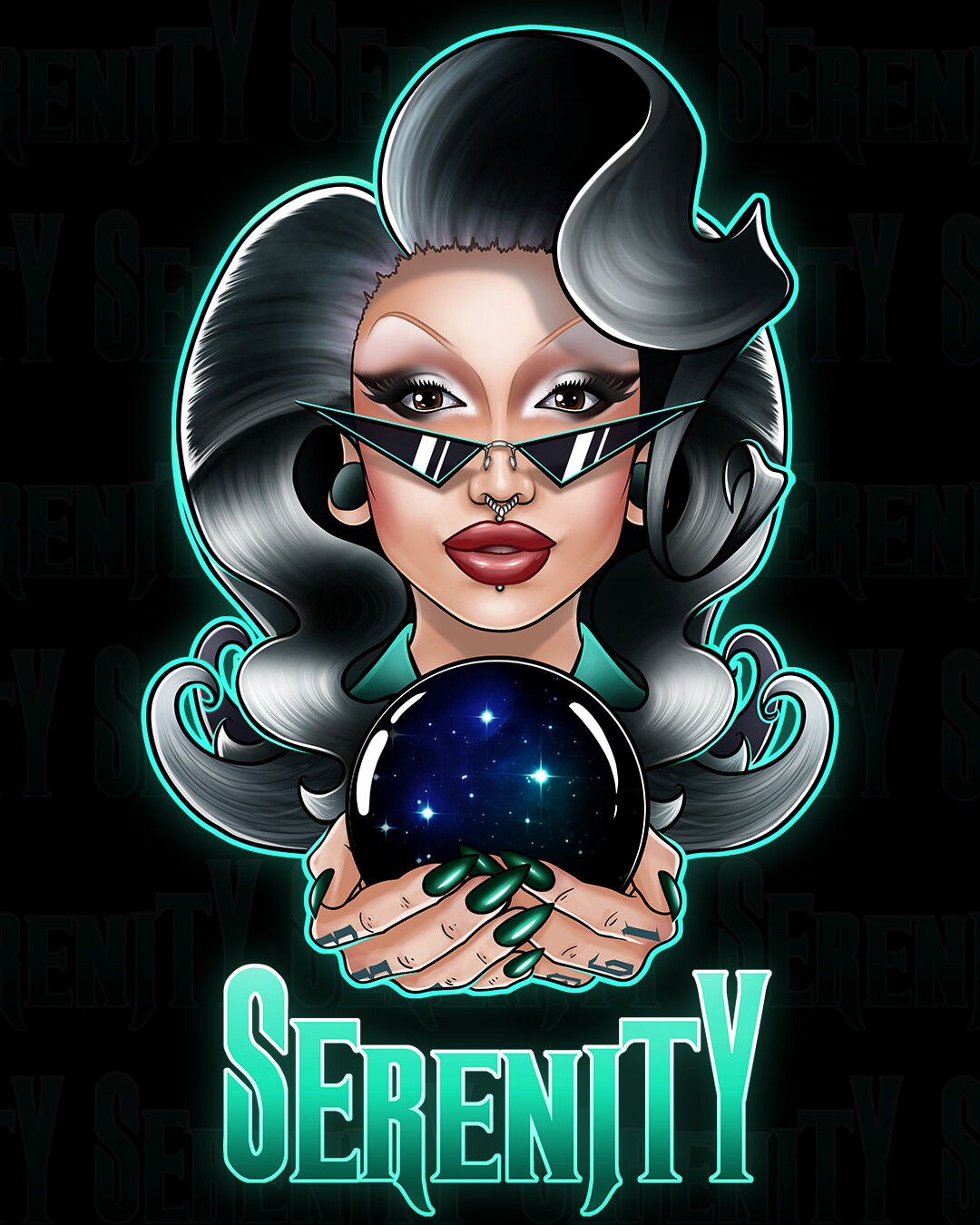 Connor James - Drag Queens & Kings Merchandise and Poster Art Commissions