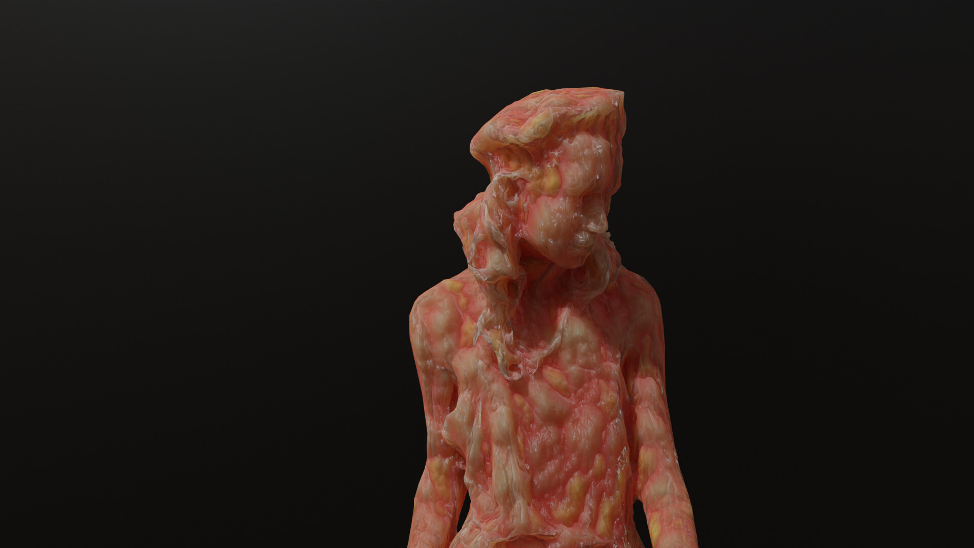 ArtStation - Flesh Material created by me (feat. model by Ian Hubert)