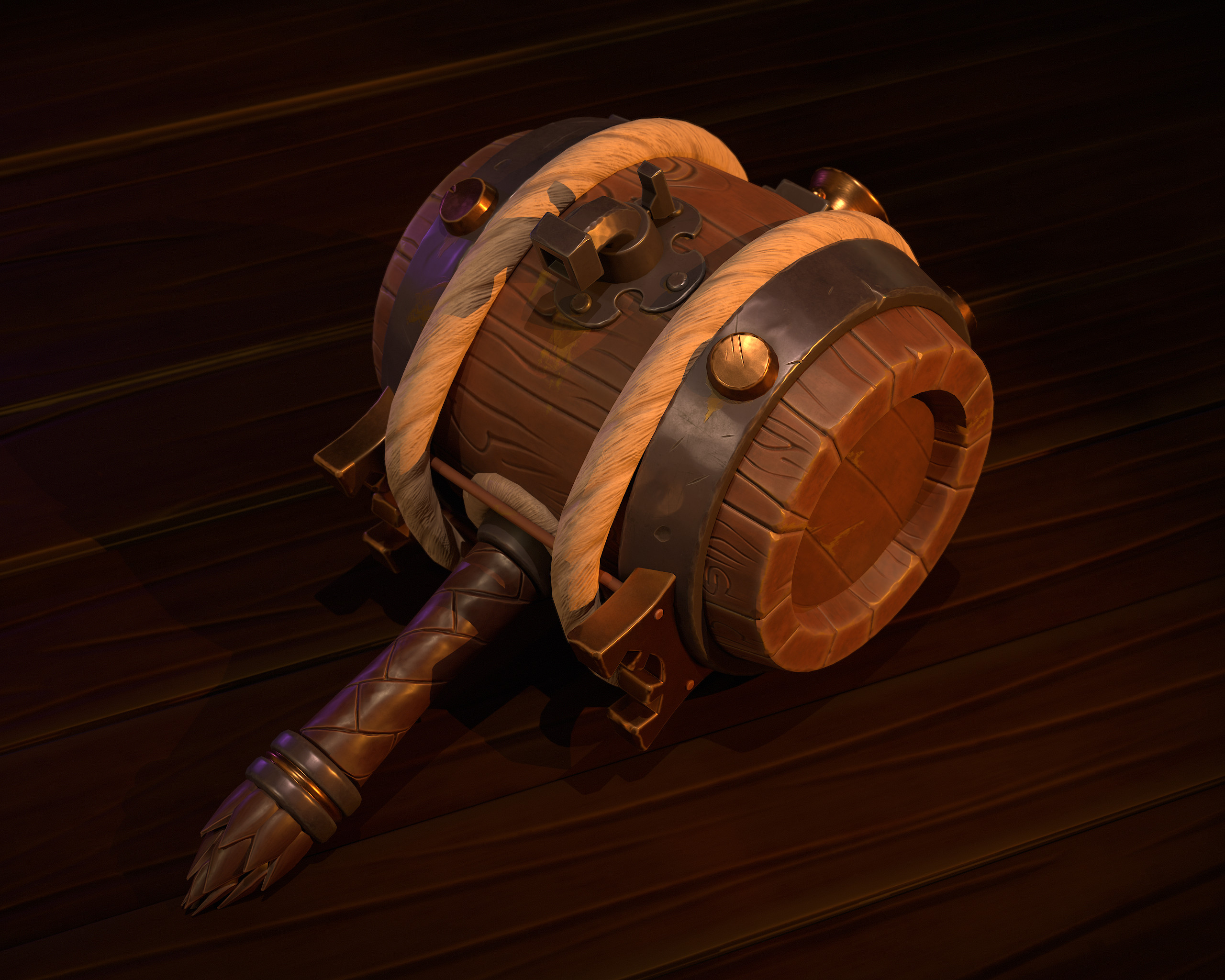 Daniil Smoliakov - Stylized Barrel Hammer