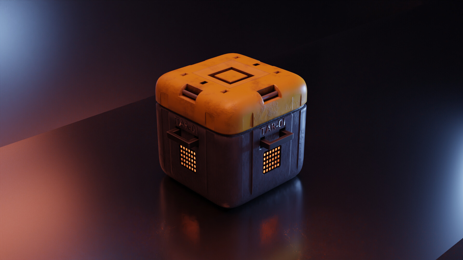 ArtStation - Sci-Fi Crate PBR
