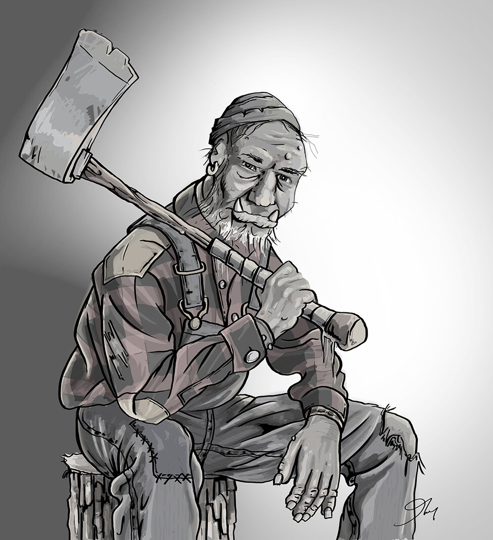 ArtStation - Lumberjack