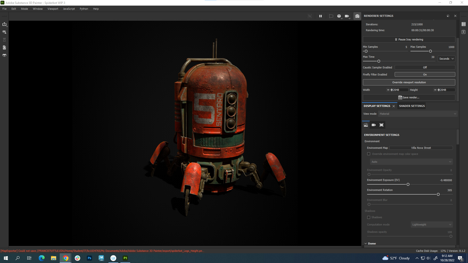 ArtStation - Substance Painter Tutorial Screenshots