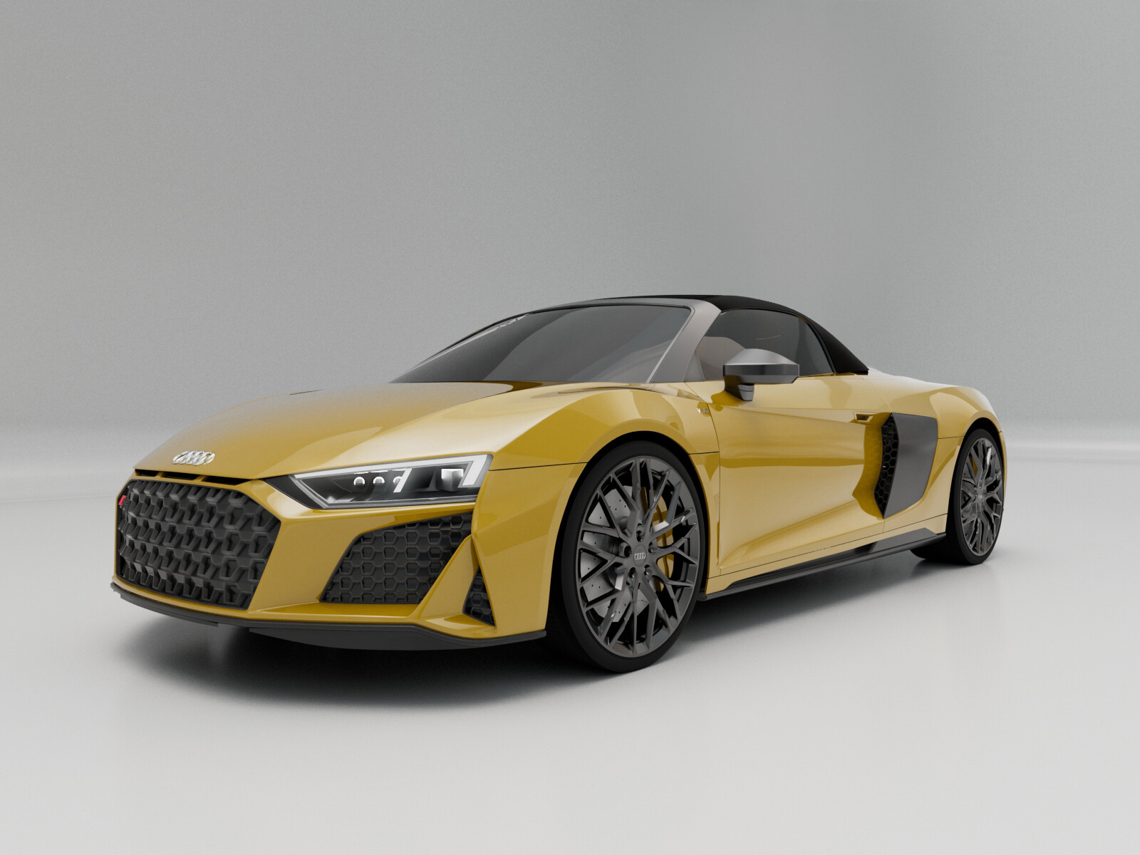 ArtStation - Audi R8 Spider