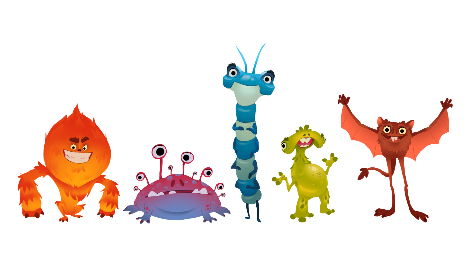 ArtStation - Character design monsters