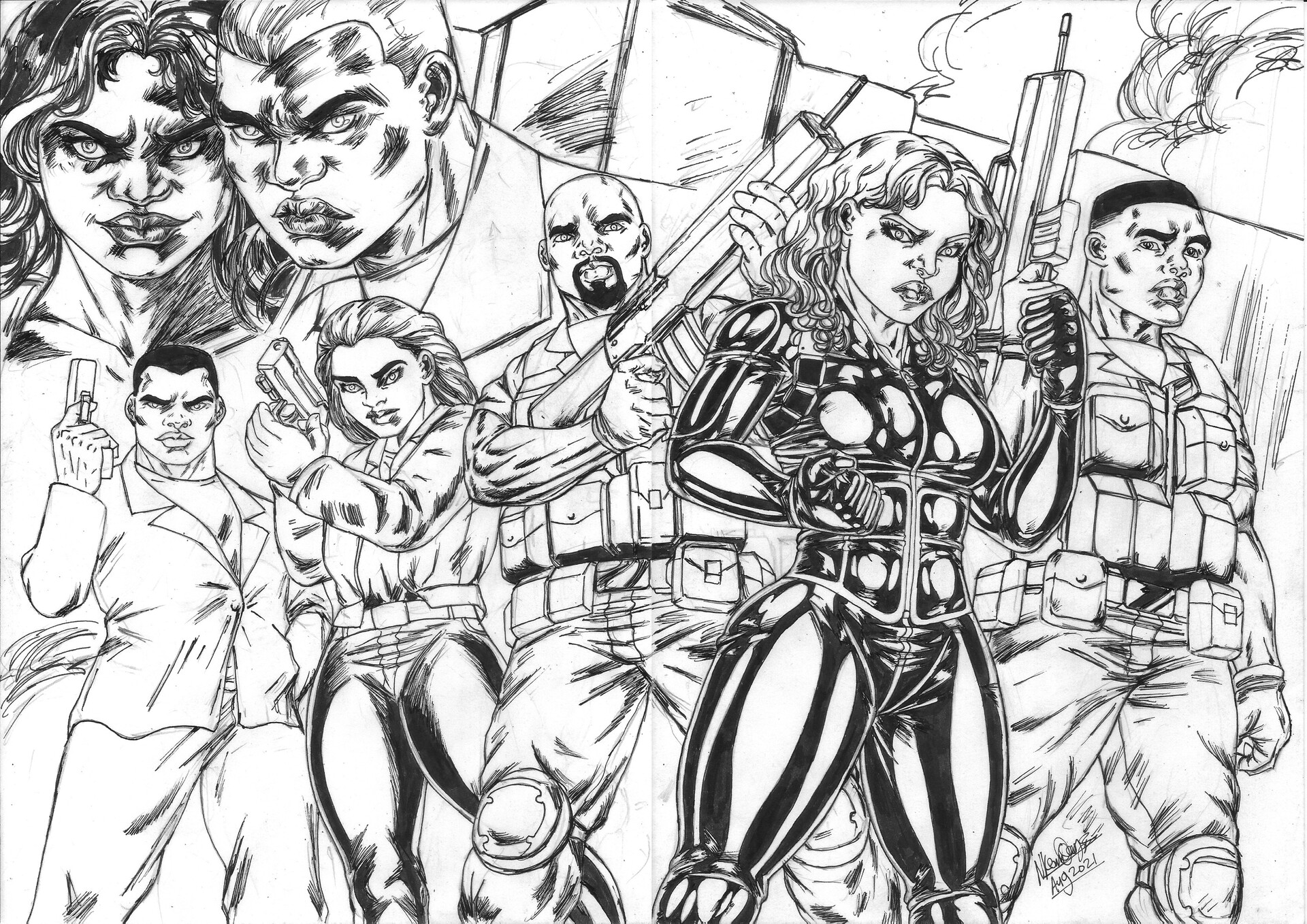 ArtStation - the Zero Unit agents