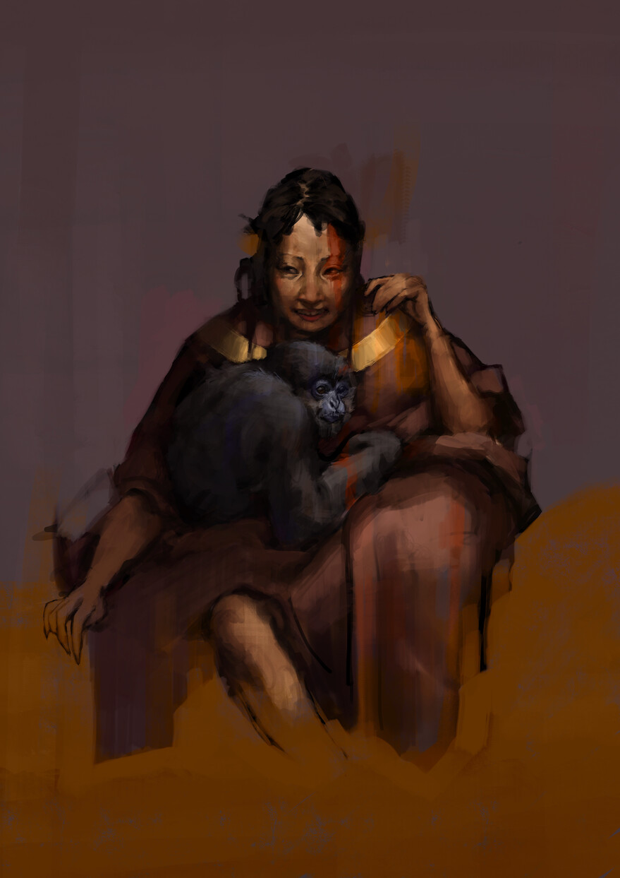 ArtStation - Monkey Queen