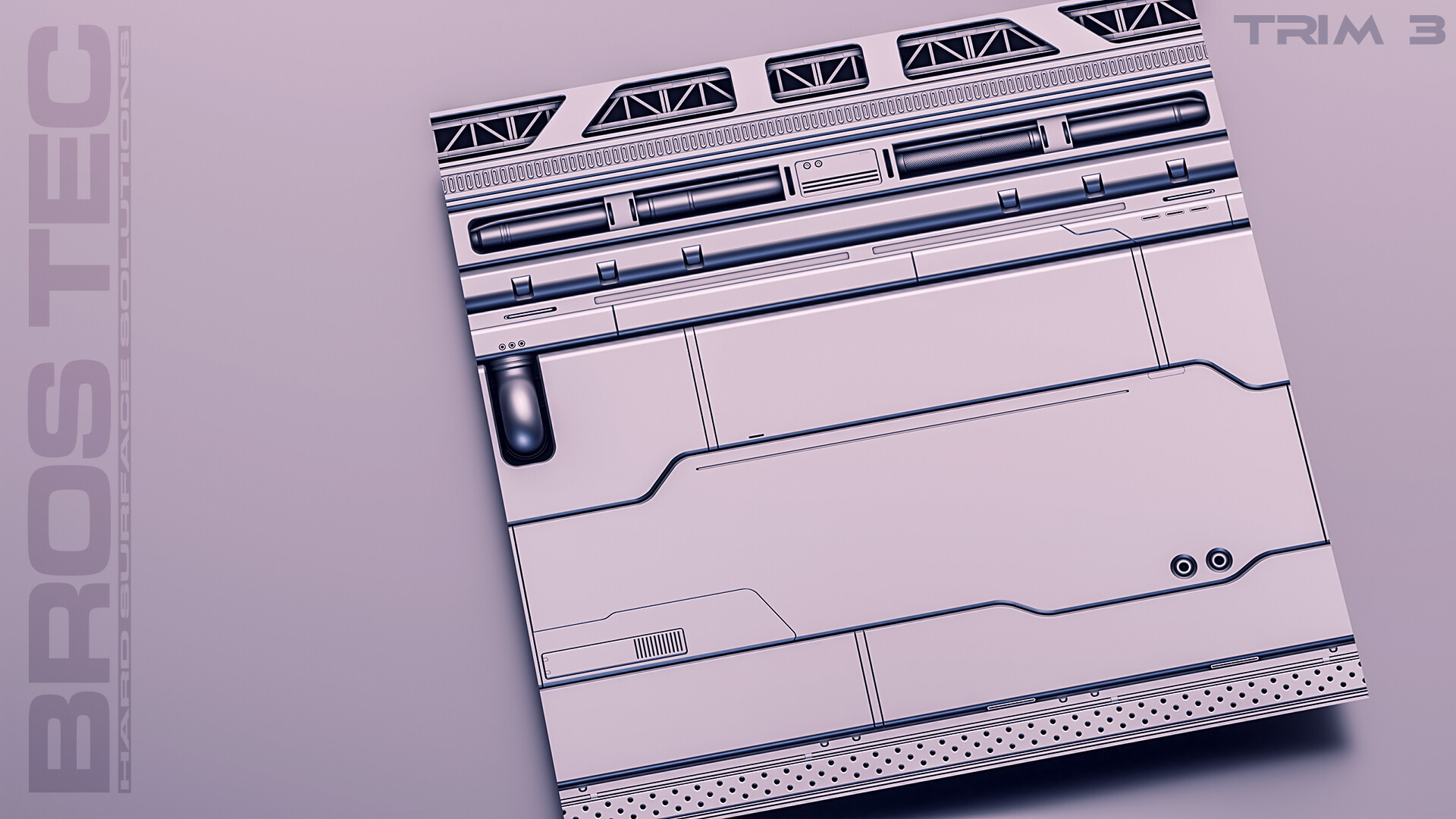 Blender Bros - SciFi Trim Sheets and Decals