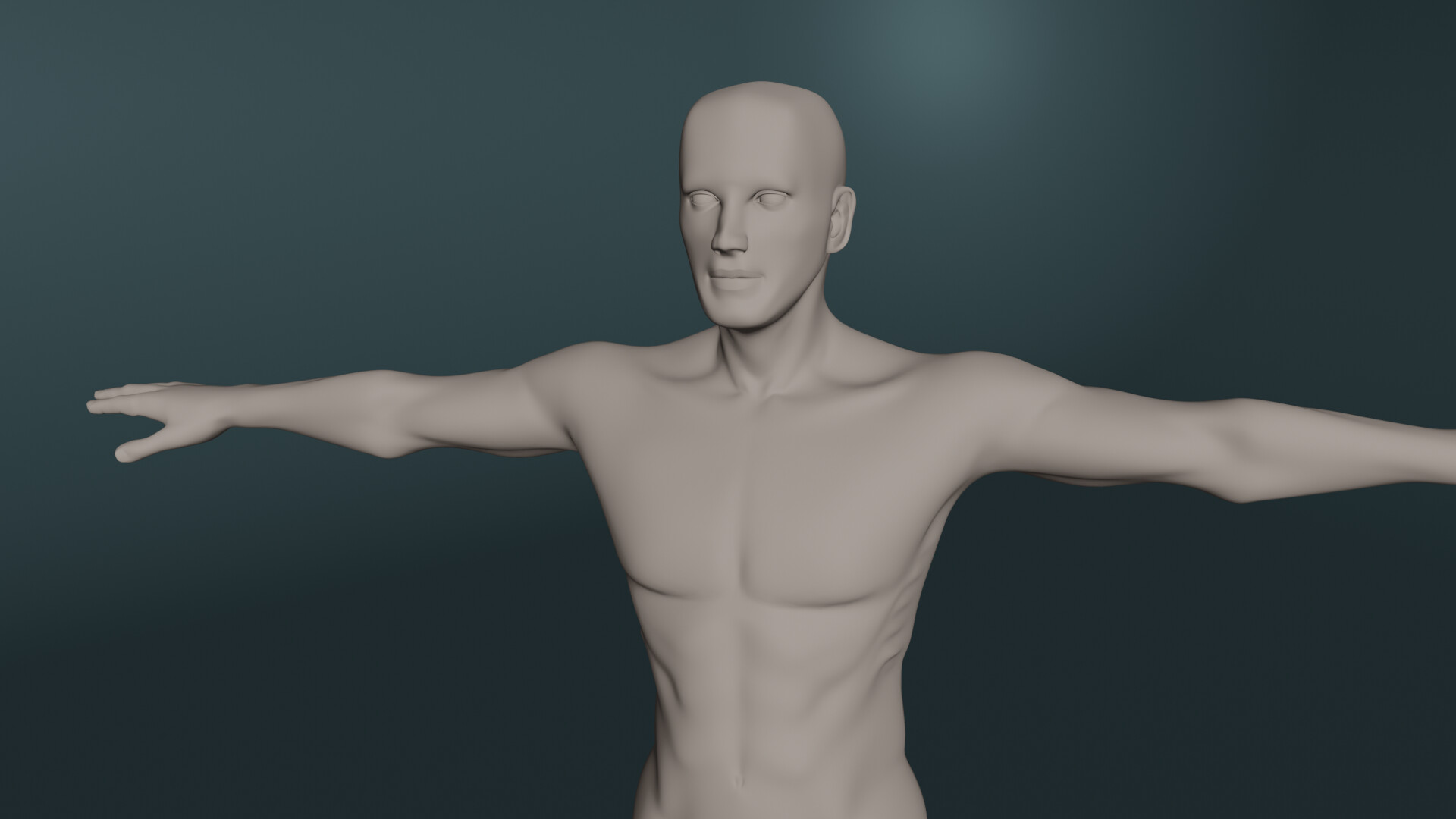 ArtStation - Realistic human body - manequin