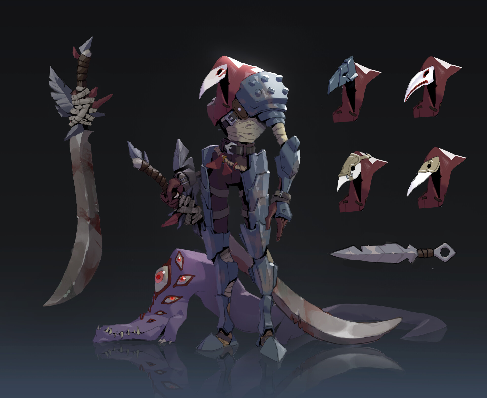 ArtStation - Crow knight