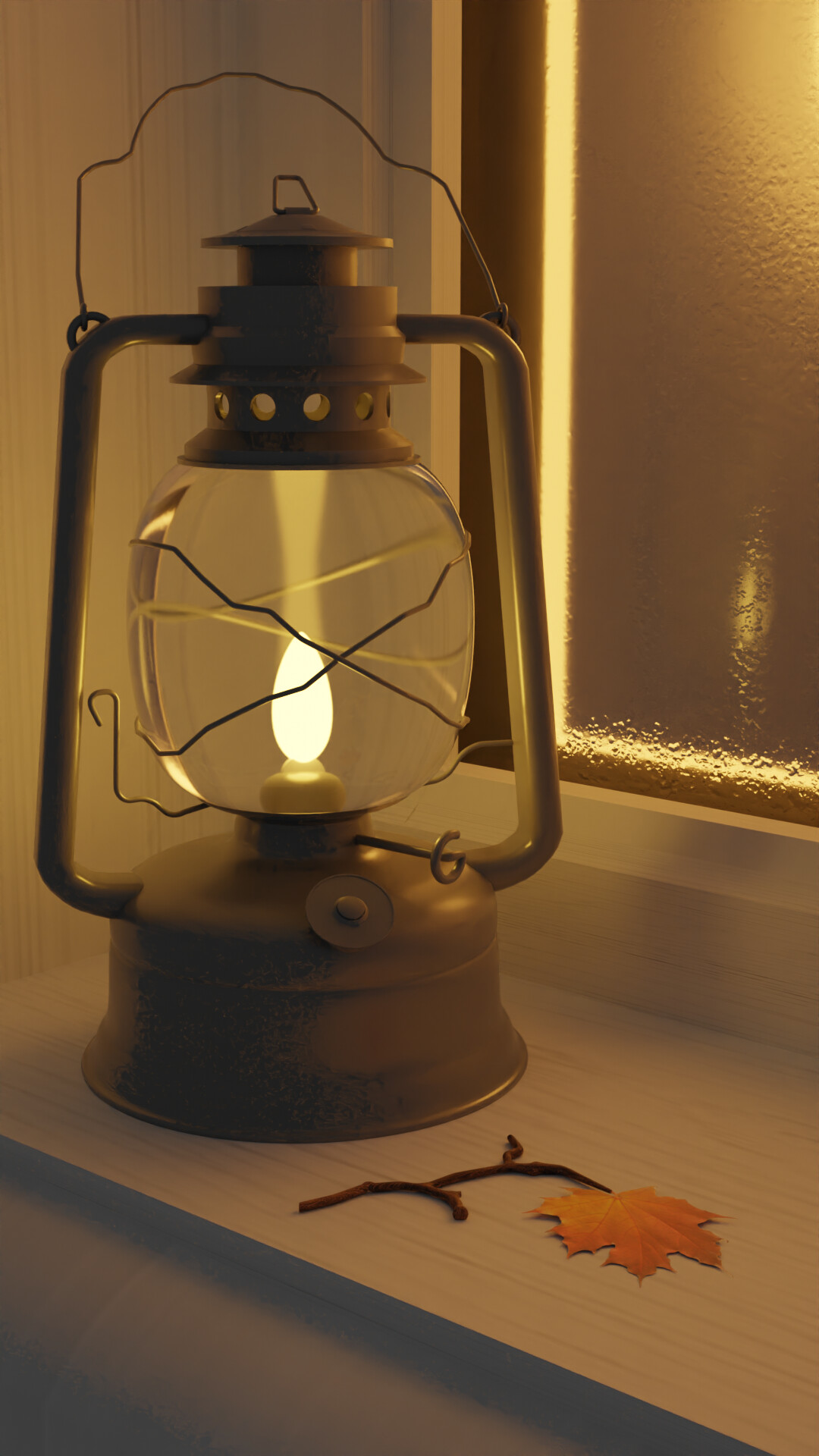 ArtStation - Oil lamp