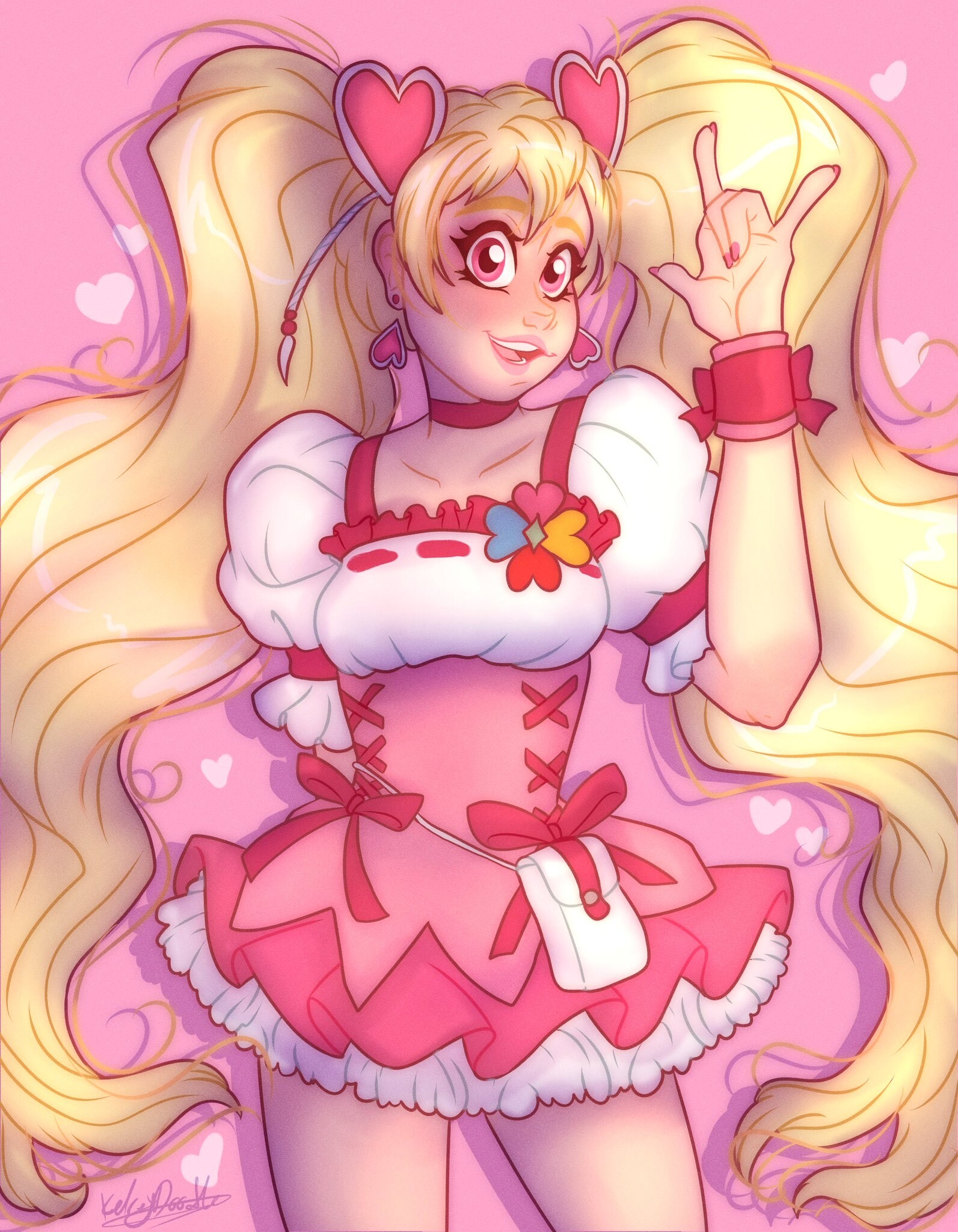 ArtStation - Fanart - Cure Peach