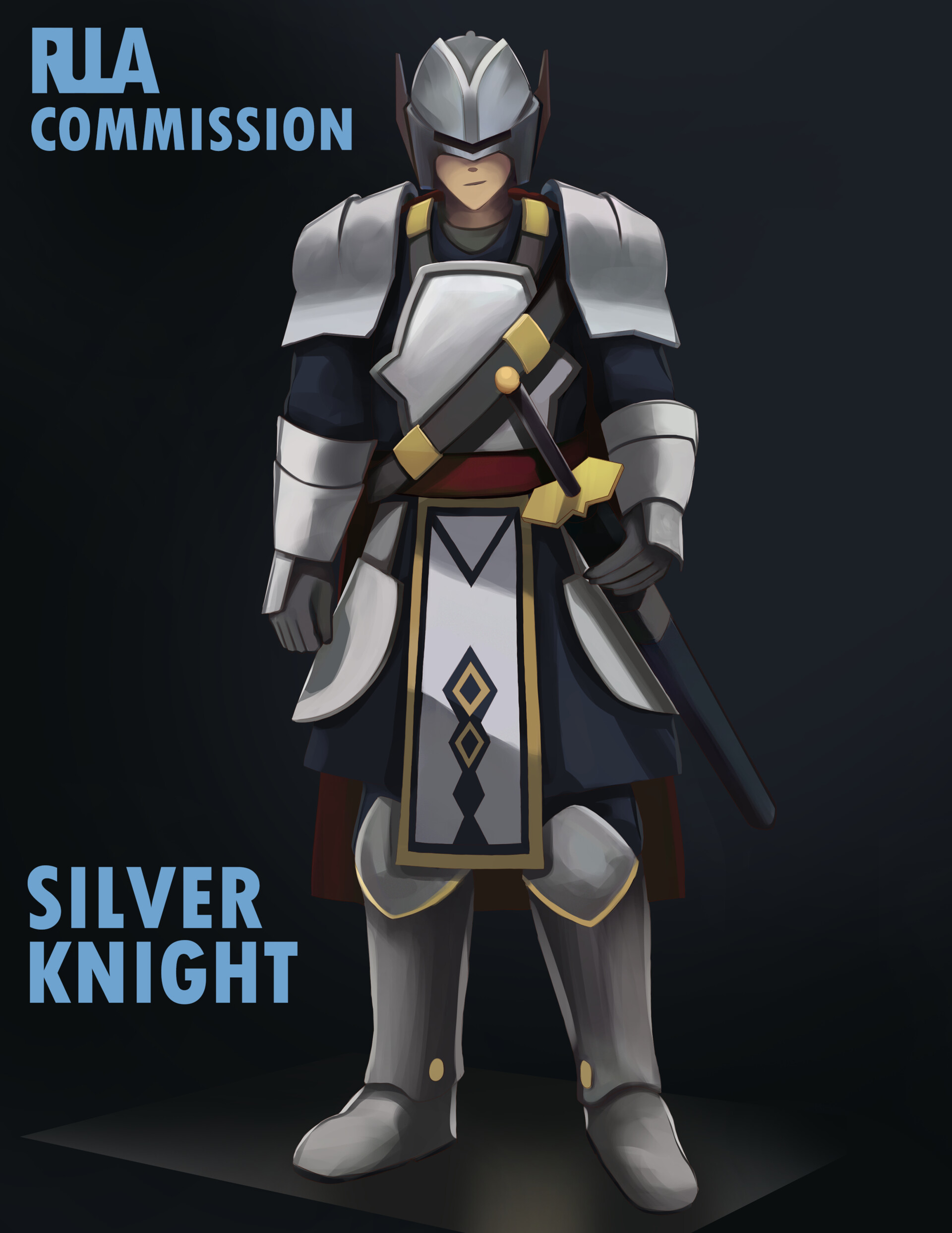 ArtStation - Silver Knight