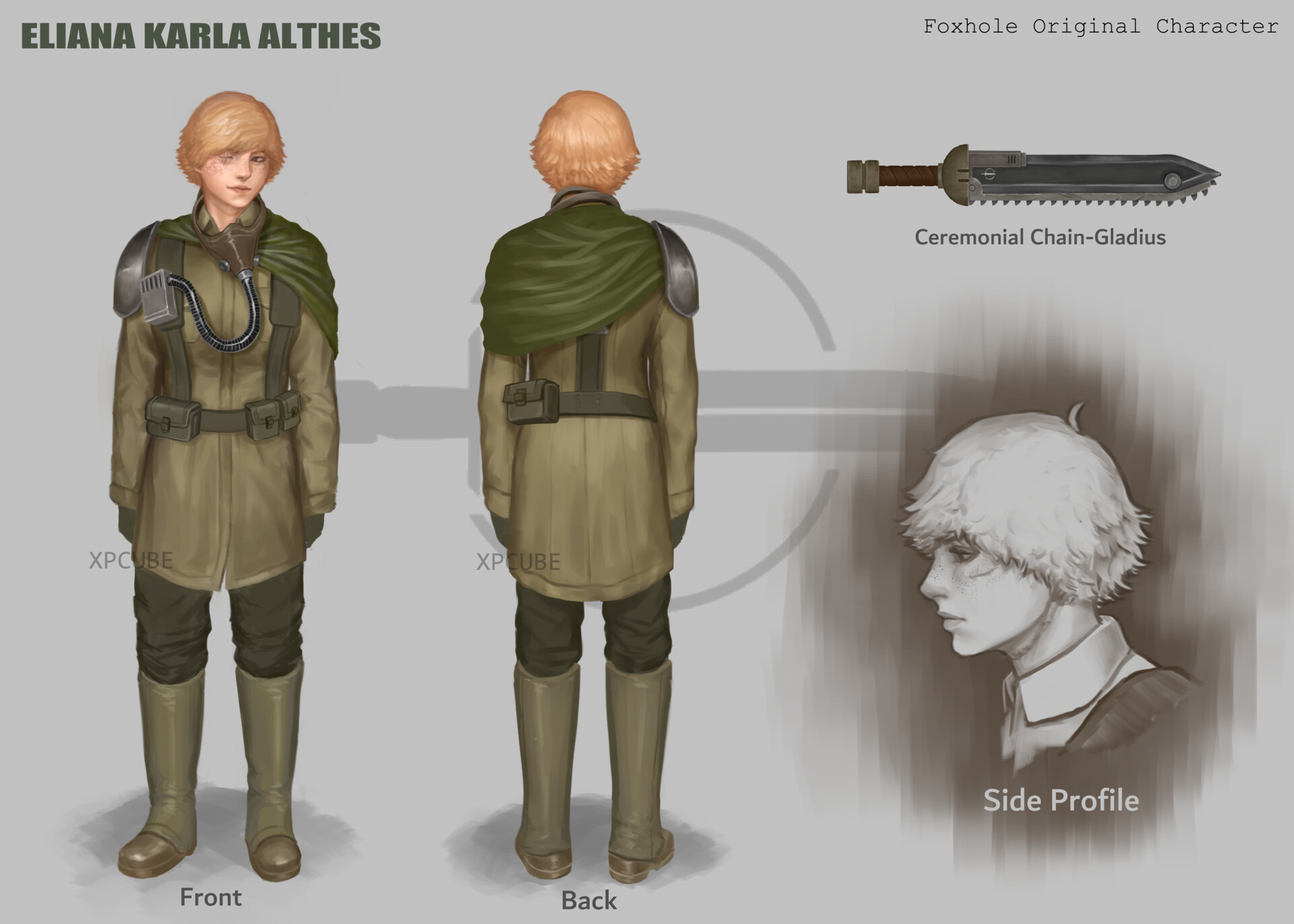 ArtStation - Eliana (again) Reference/Concept Sheet