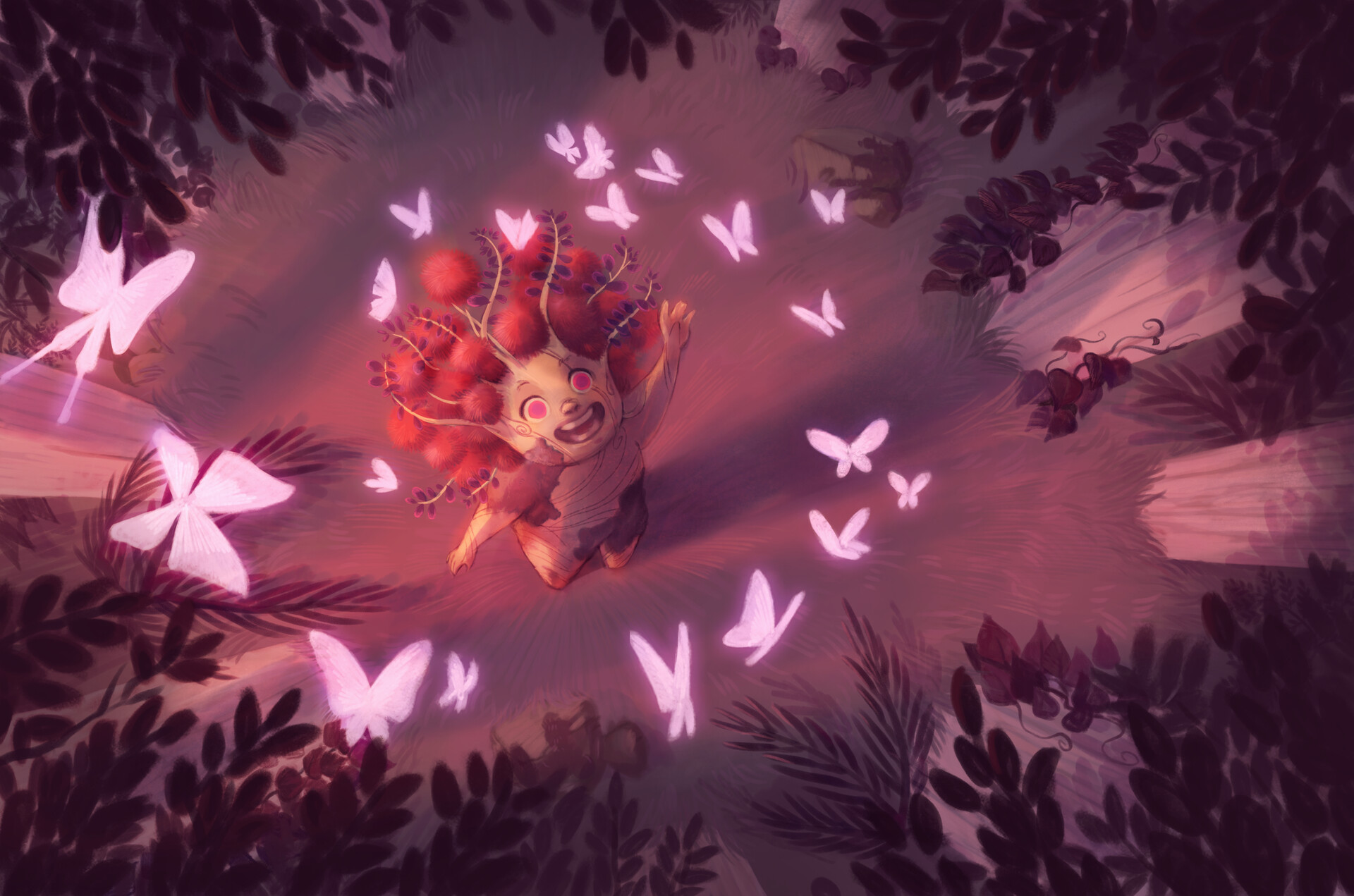 ArtStation - Purple Forest