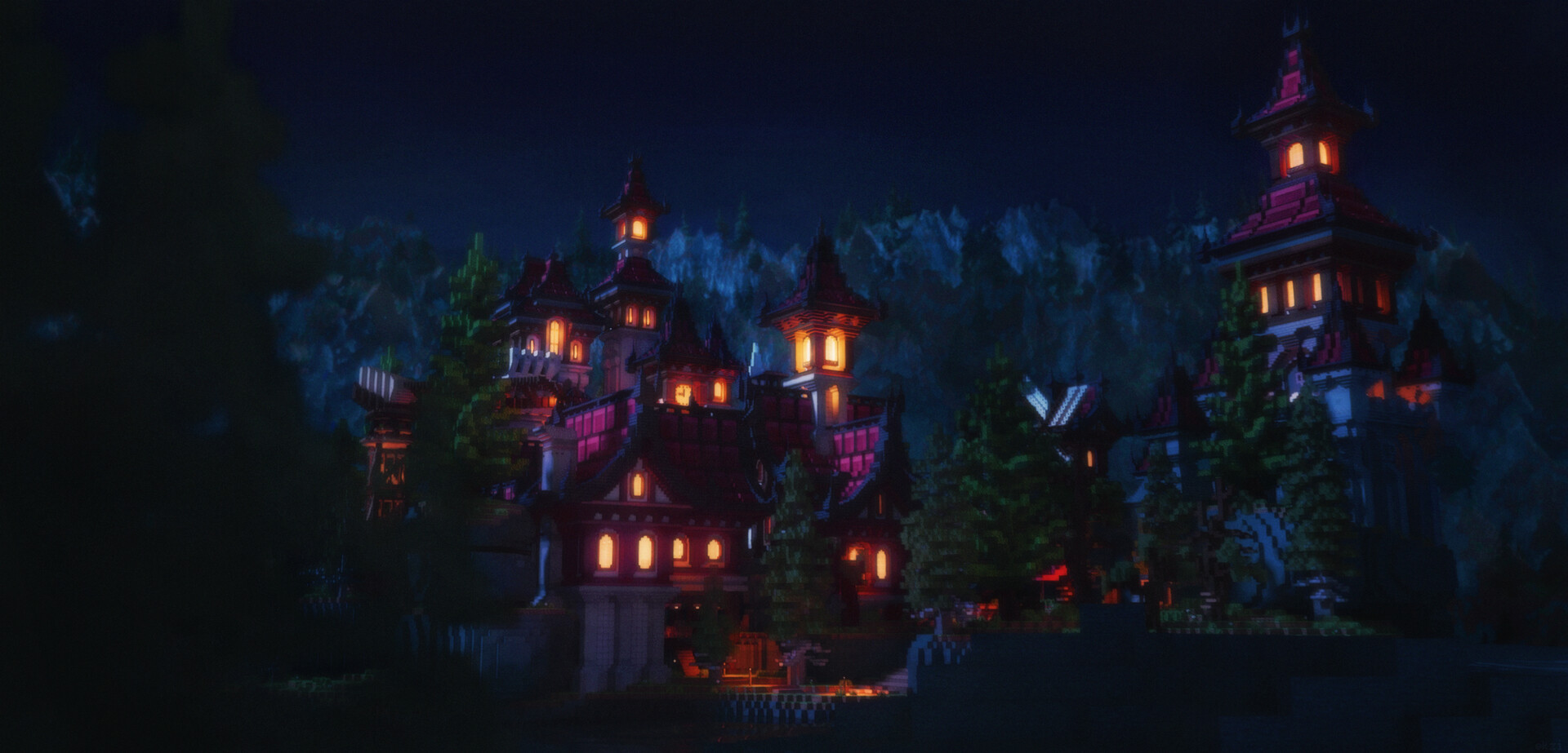 Colombino - Factions Spawn| Minecraft Map Environment Design