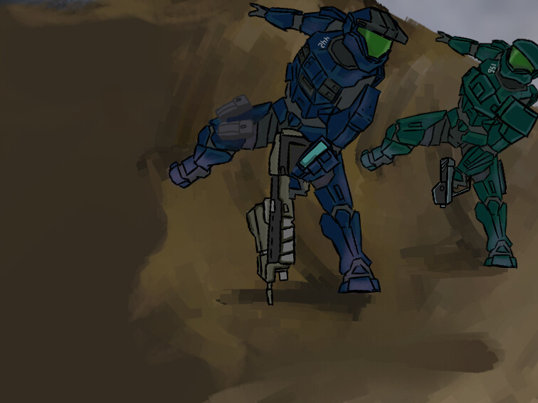 ArtStation - quick halo drawing