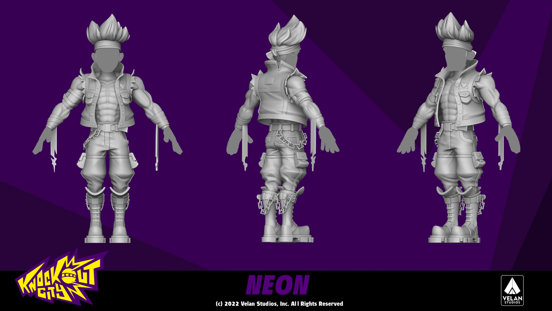 Kylee Solari - Knockout City - Neon