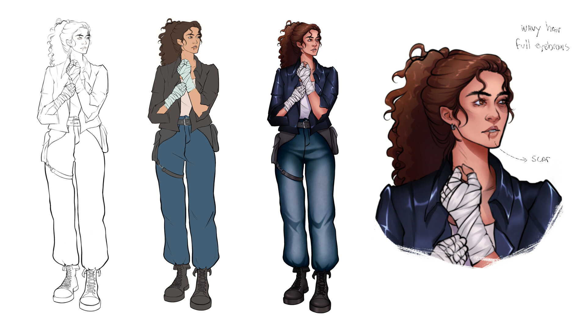 ArtStation - Main Character Design