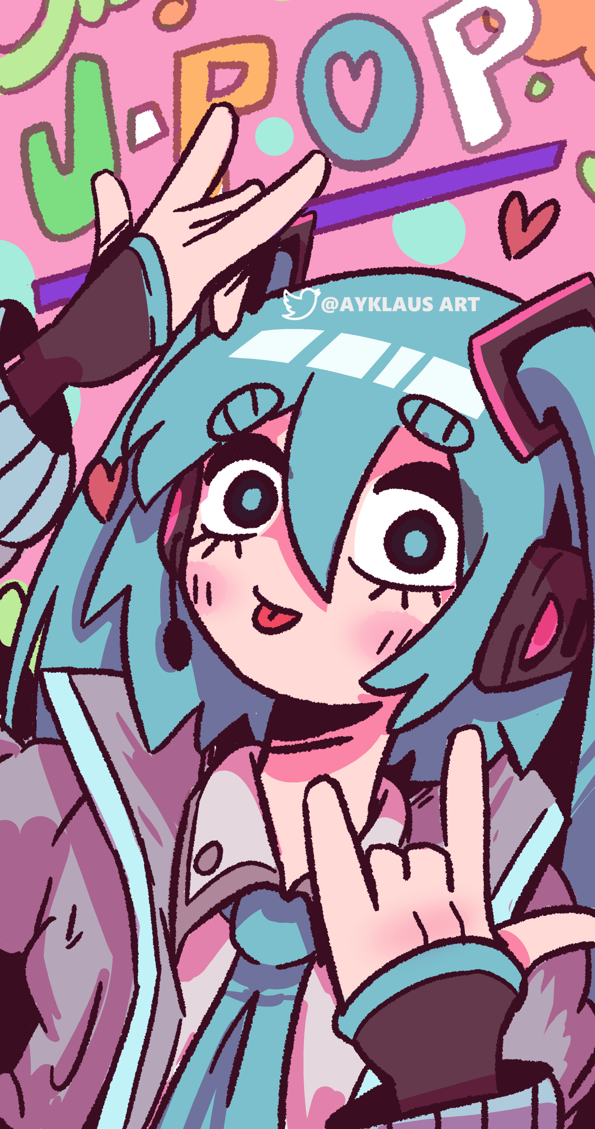 ArtStation - Miku fanart