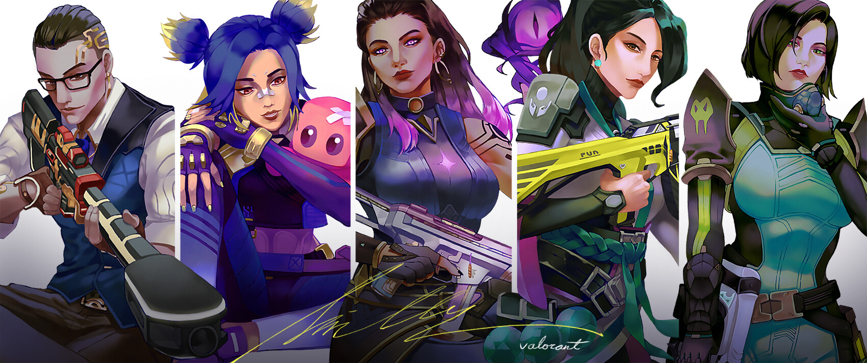 ArtStation - Fan art - Valorant character