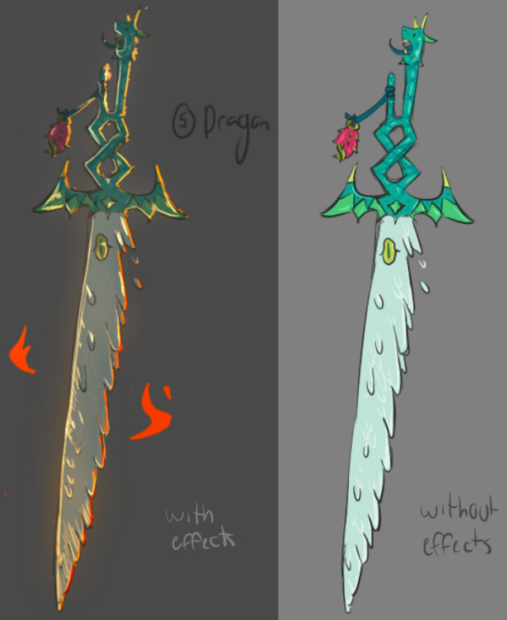 ArtStation - Swordtember Prompt 5 - Dragon.