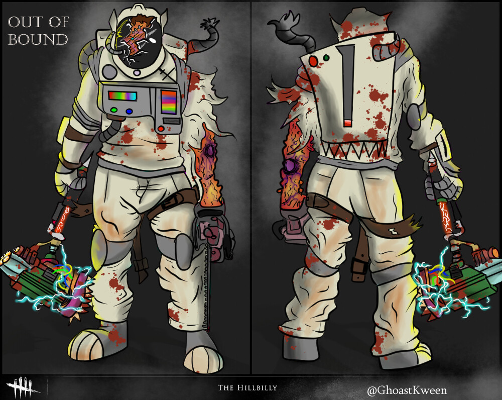 ArtStation - Out of Bound Hill Billy Dead By Daylight Cosmetic Contest 5