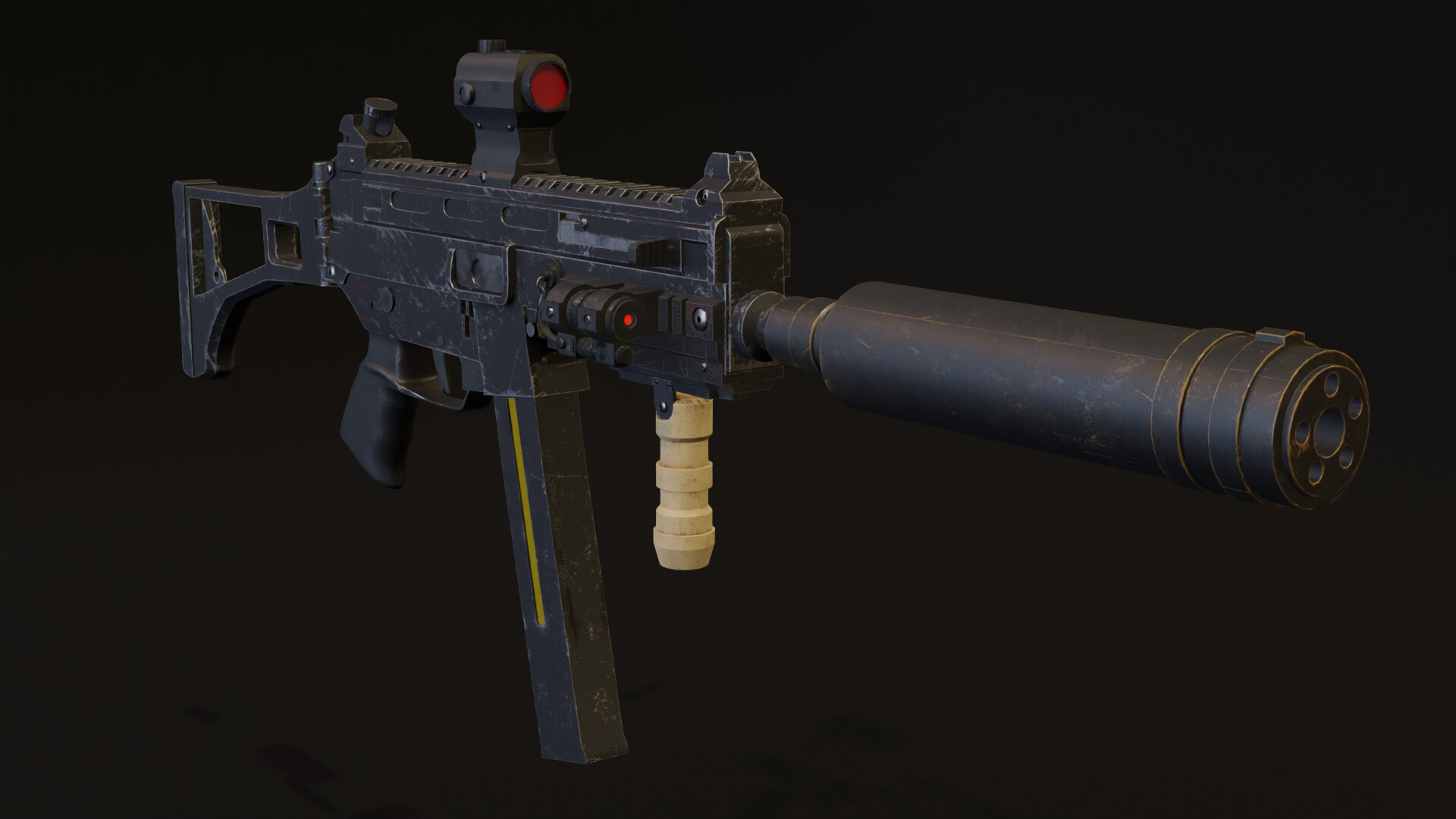 ArtStation - UMP 45mm "UMBRELLA"