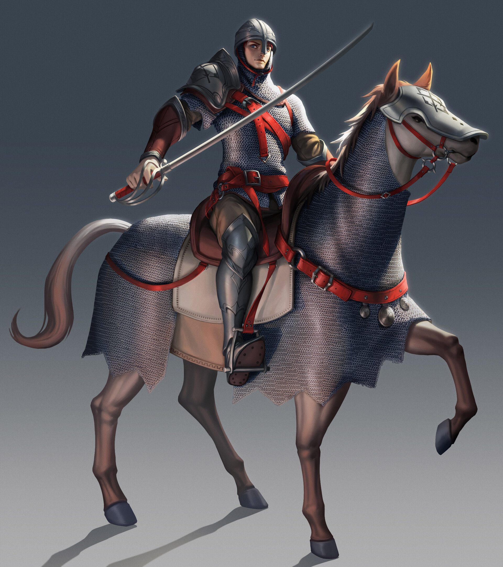 ArtStation - Saber Cavalry - Maniple Games