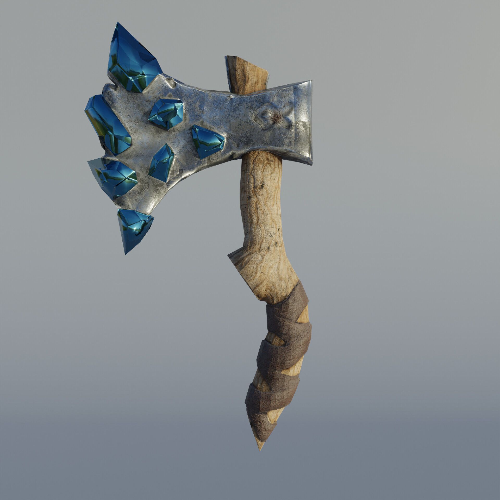 ArtStation - Ice Axe | Low Poly | Game Ready